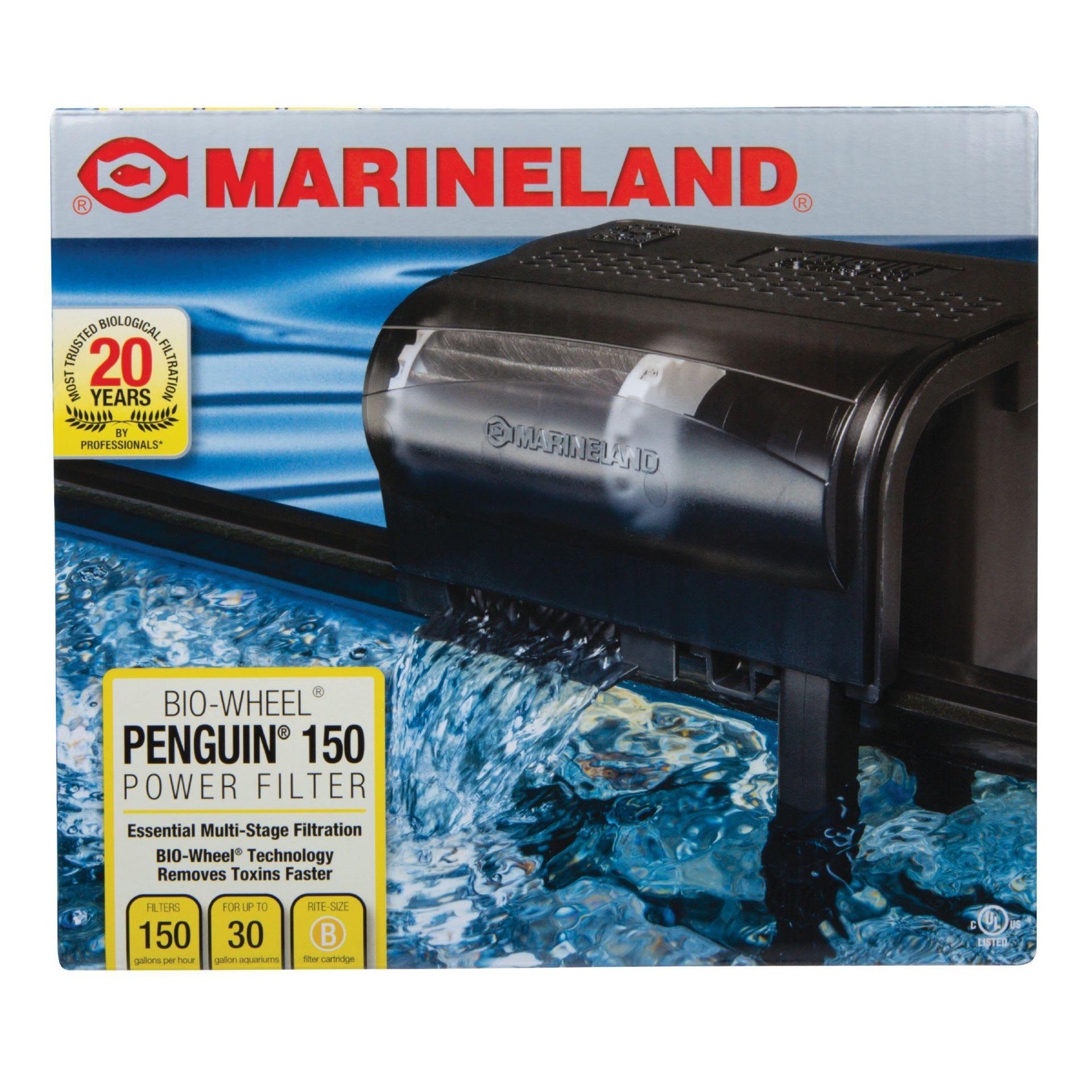 Marineland® Penguin® Bio-Wheel® Power Filter 150 GPH | Fish Fix